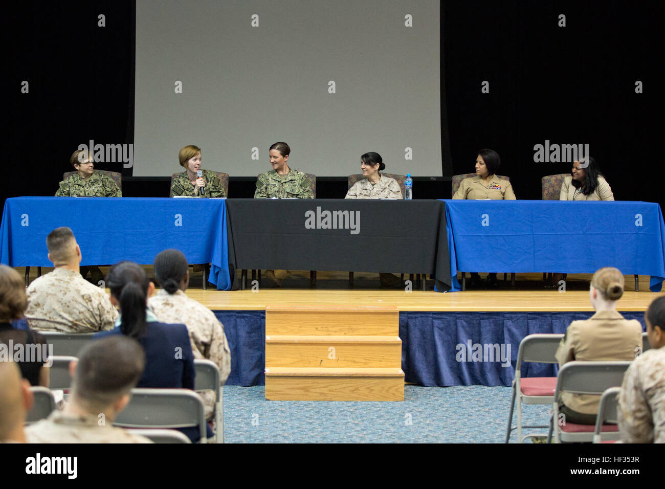 U.S. Navy Cmdr. Jamie Fraser-Loria, assistant chief of staff for ...
