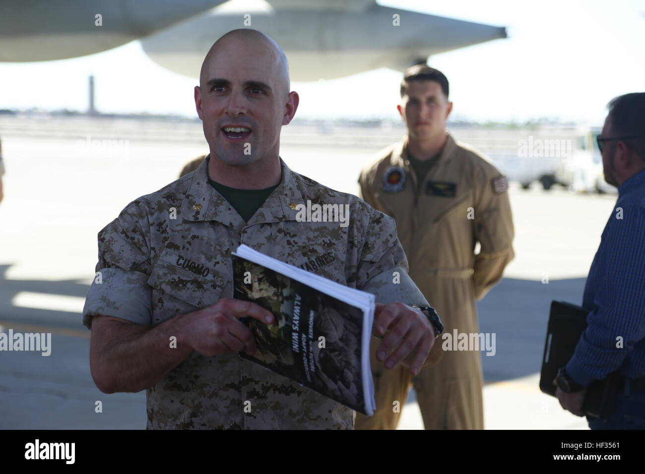 U.S. Marine Maj. Scott Cuomo, Marine Air Ground Task Force Operational ...