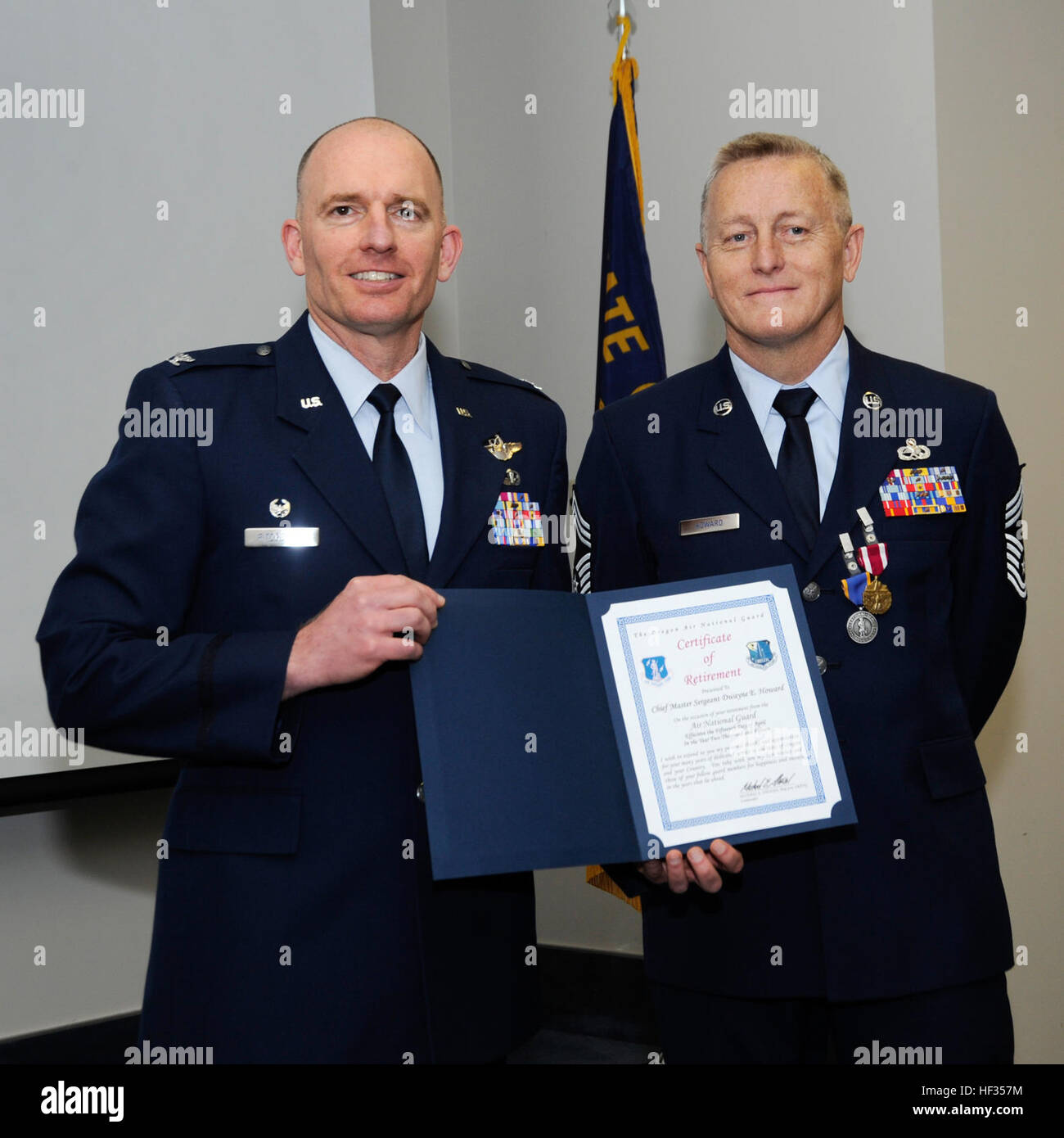 Oregon Air National Guard Col. Paul Fitzgerald, 142nd Fighter Wing ...