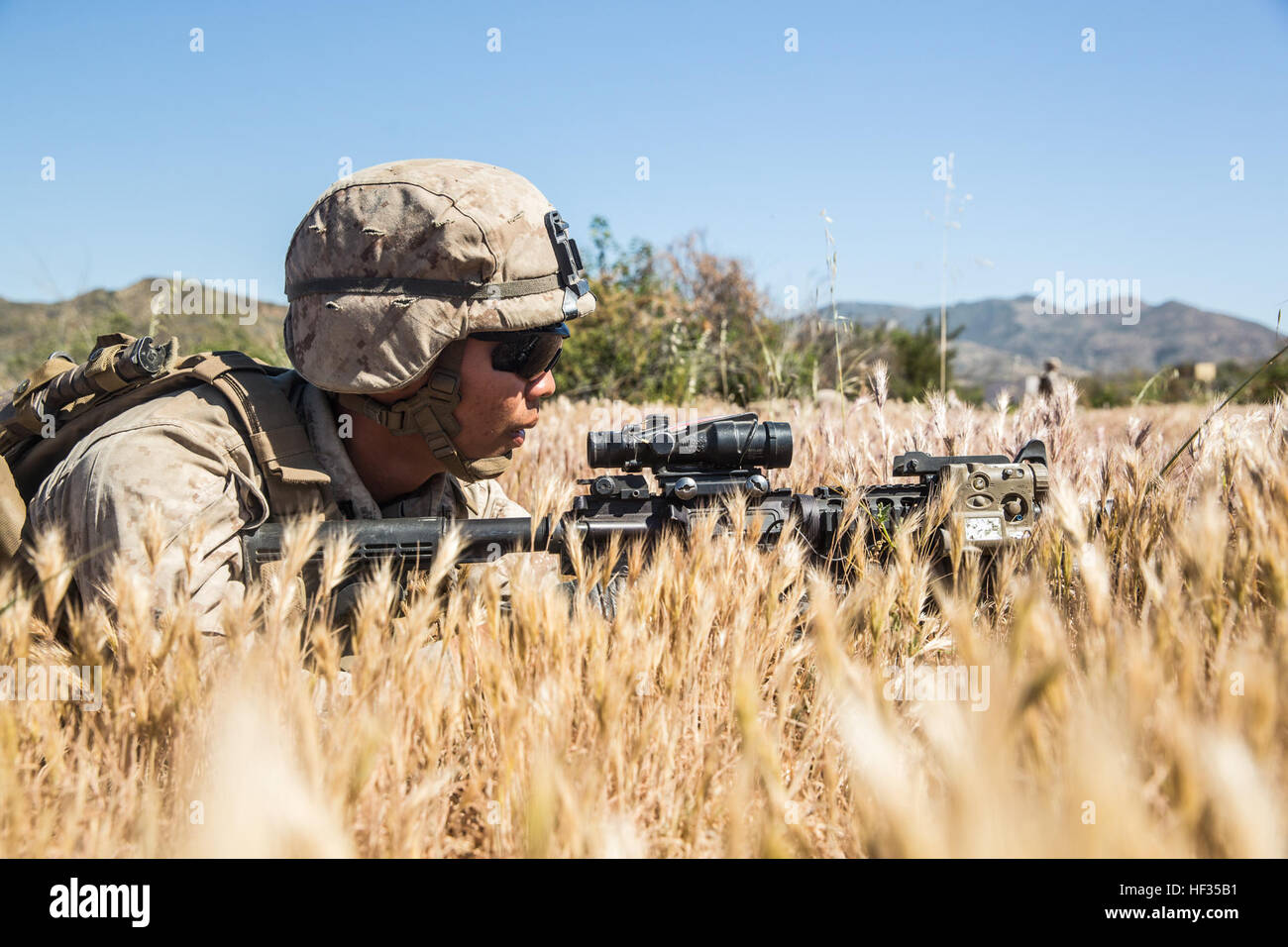 Fire team rushes hi-res stock photography and images - Alamy