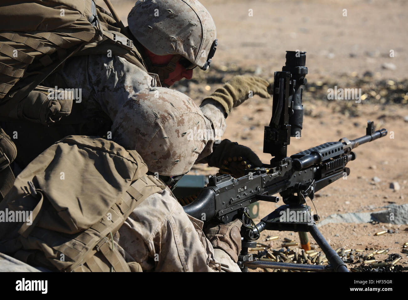 Cpl. Spencer G. Boyd, machine gunner, Machine Gun Section, Weapons ...