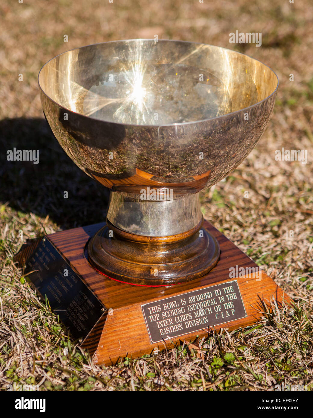 The Top Scoring Individual Trophy is displayed during the 2015 Eastern ...