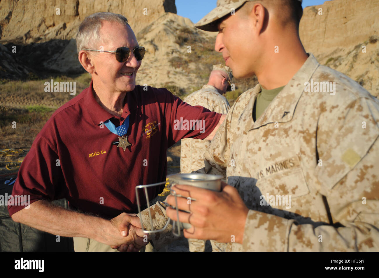 James E. Livingston at Camp Pendleton 2009 Stock Photo - Alamy