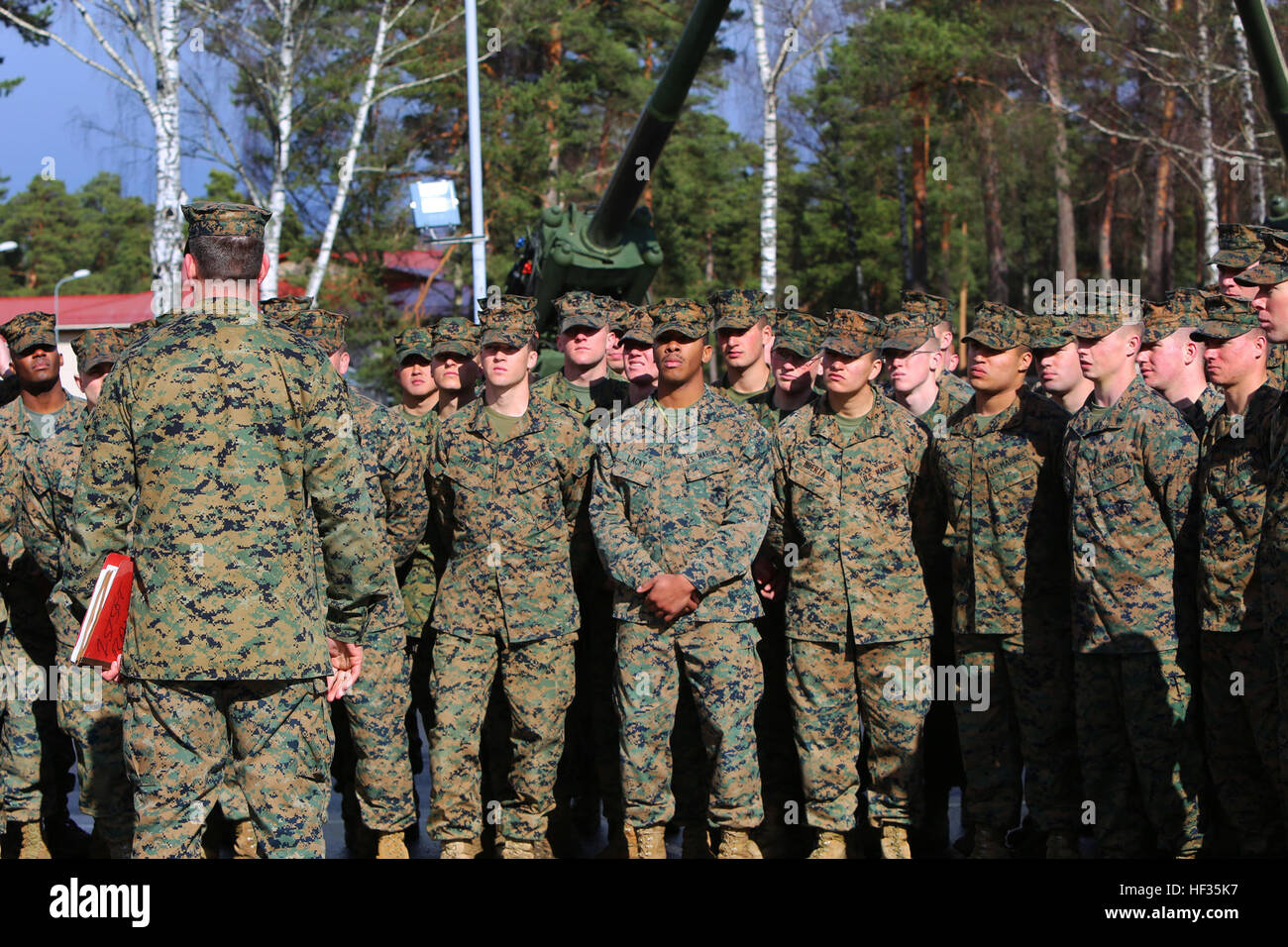 First Sgt. Leon Banta, Weapons Company first sergeant with Black Sea ...