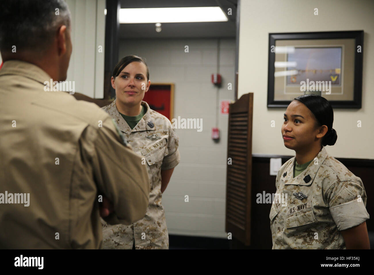 Maj. Gen. Michael Rocco, left, commanding general of 3rd Marine ...