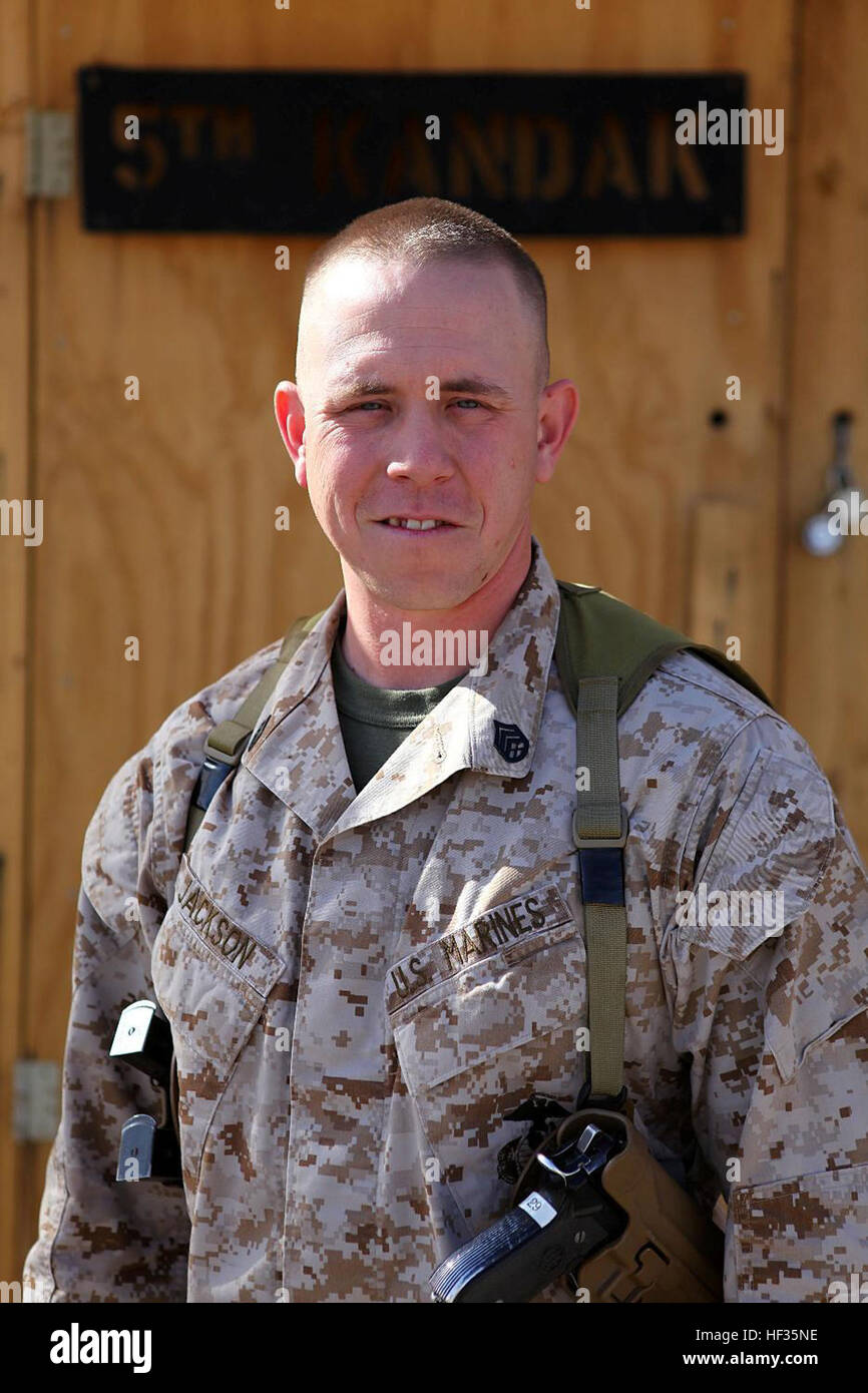 The Marine of the day is Staff Sgt. Joseph Jackson, 29, communications ...