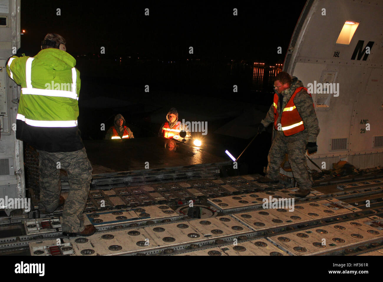 Airmen from the 127th Logistics Readiness Squadron and supporting units ...