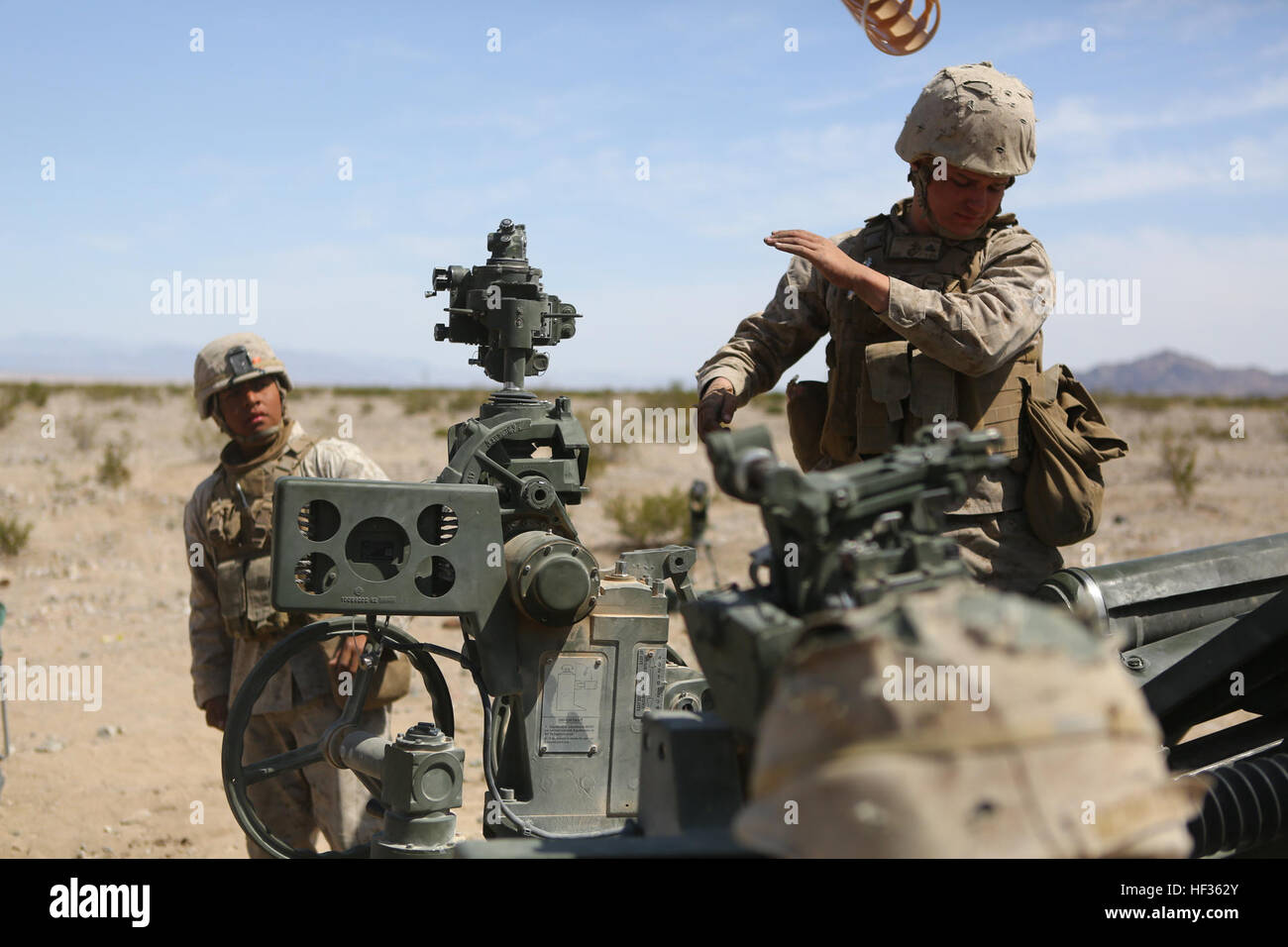 Lance Cpl. Tyler S. Griffith, a field artillery cannoneer with Battery ...
