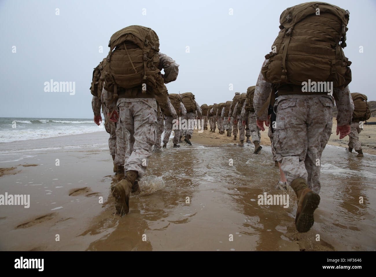 Nearly 40 Marines and sailors with Headquarters and Service Battalion ...
