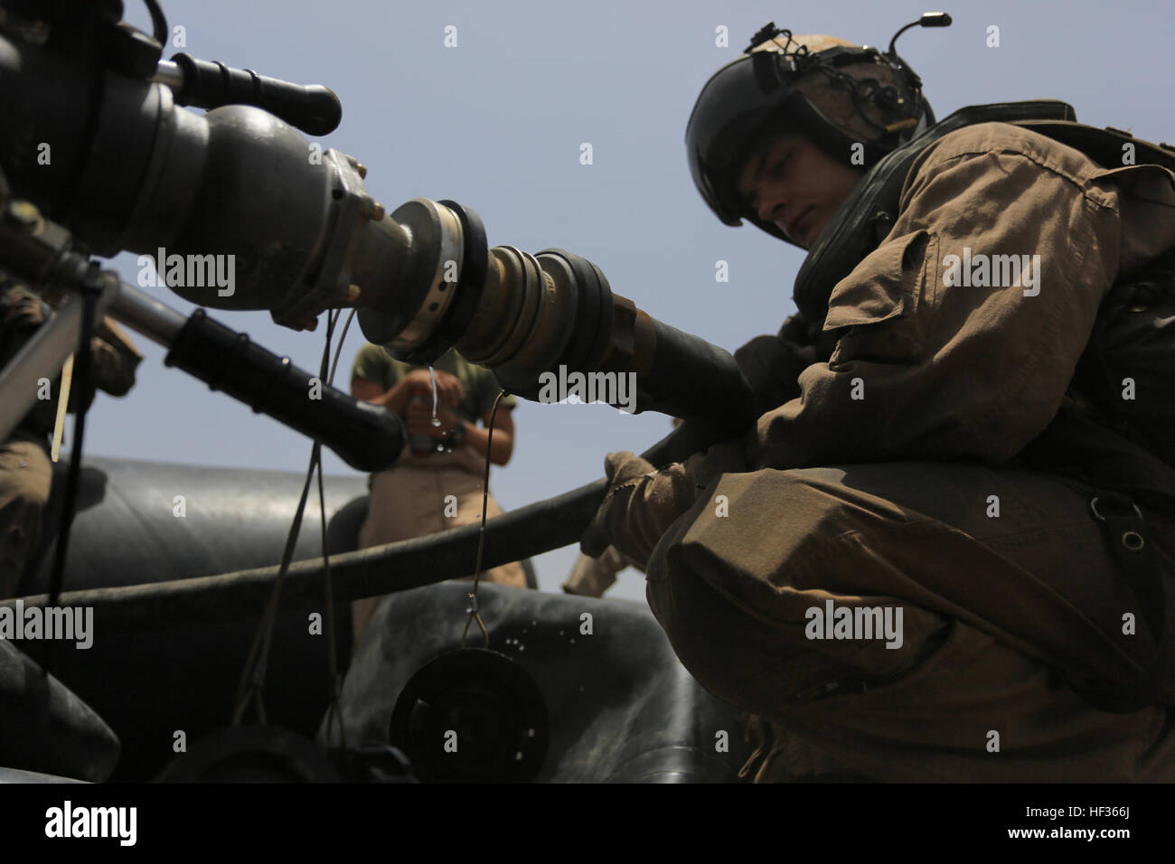 Sgt. Trevor Patterson, an airframe mechanic with Marine Medium ...