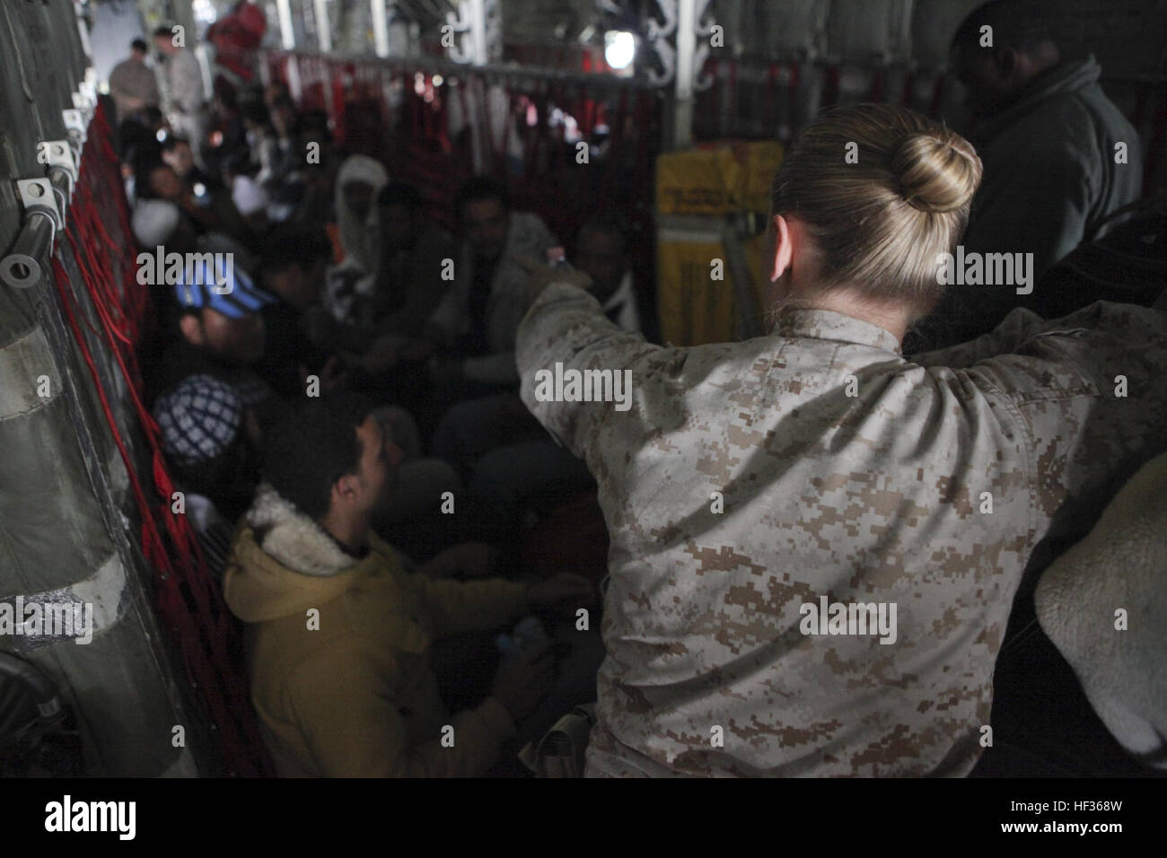 Sgt. Deanna Parker, a motor transport dispatch chief with Combat ...