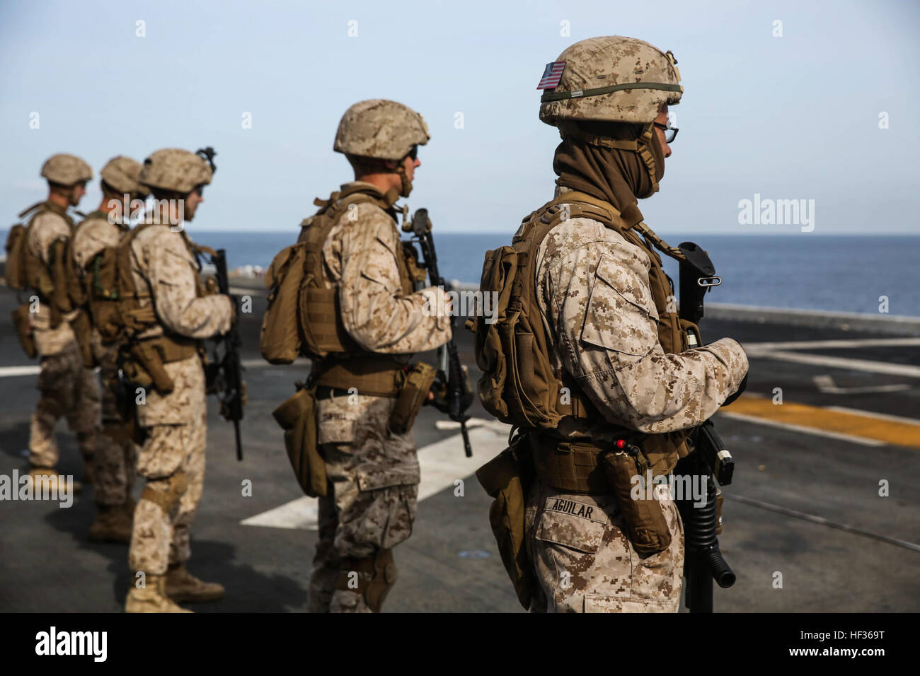 U S Marines With The 15th Marine Expeditionary Units Maritime Raid