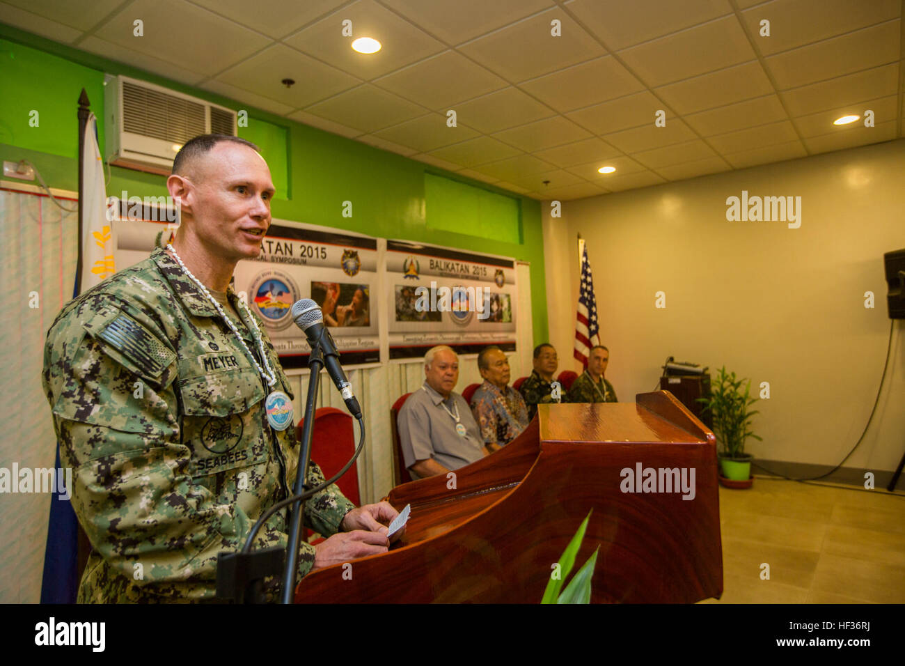 U.S. Navy Capt. James G. Meyer, Combined Joint Civil Military ...