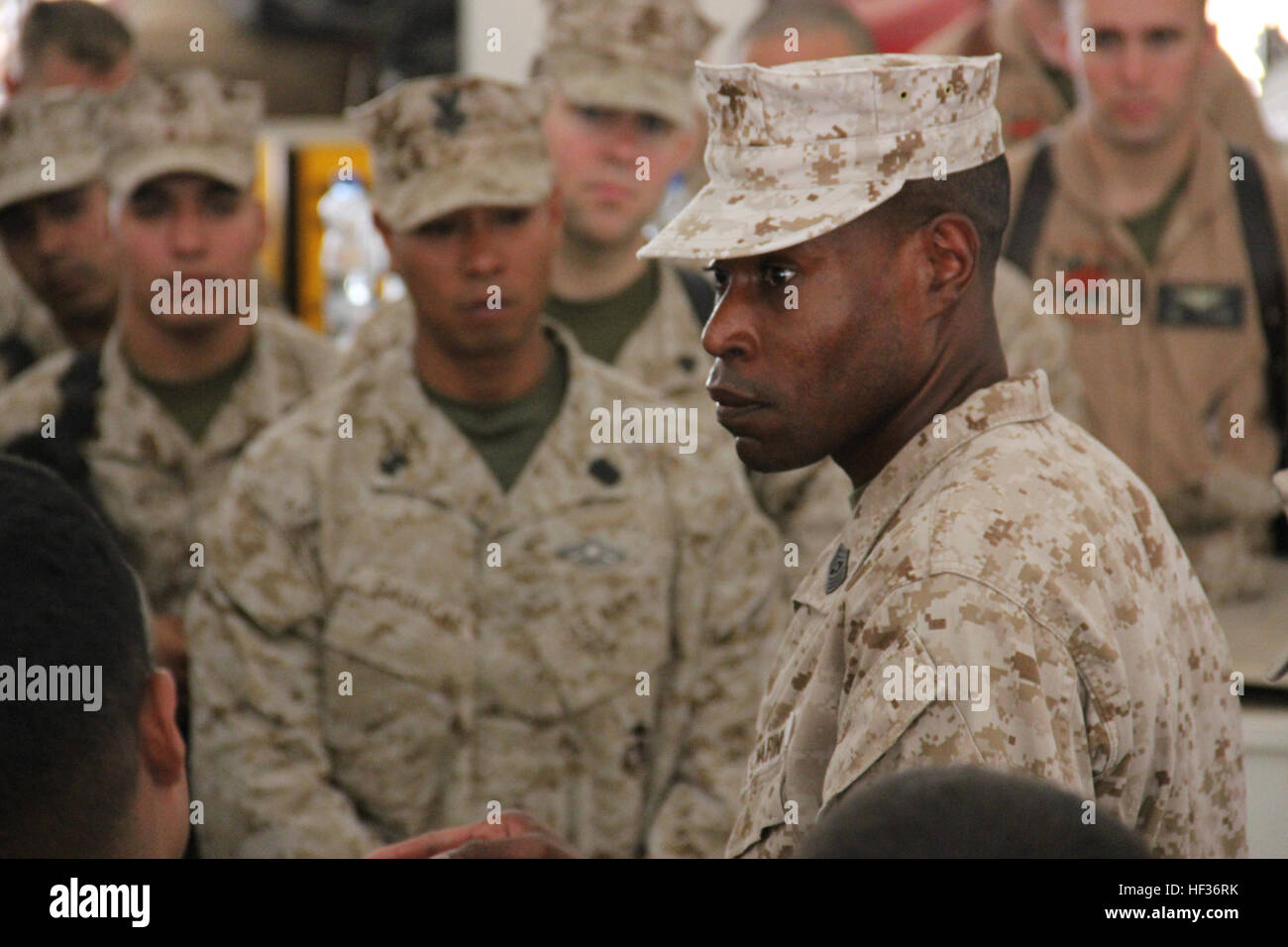 Sgt. Maj. Clifford Wiggins, Sergeant Major, Special Purpose Marine Air ...
