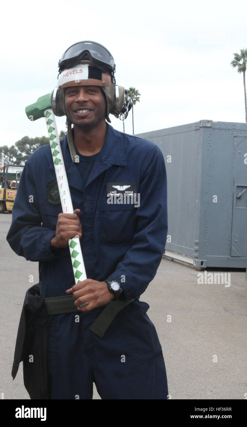 Petty Officer 2nd Class Eric Nevels, a plane captain with Marine ...