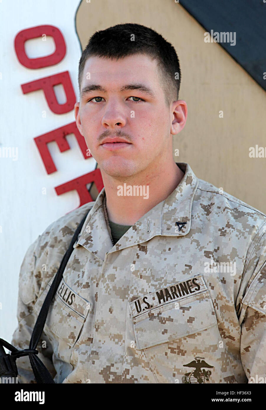 The Marine of the day is Lance Cpl. Brian Ellis, 19, satellite ...