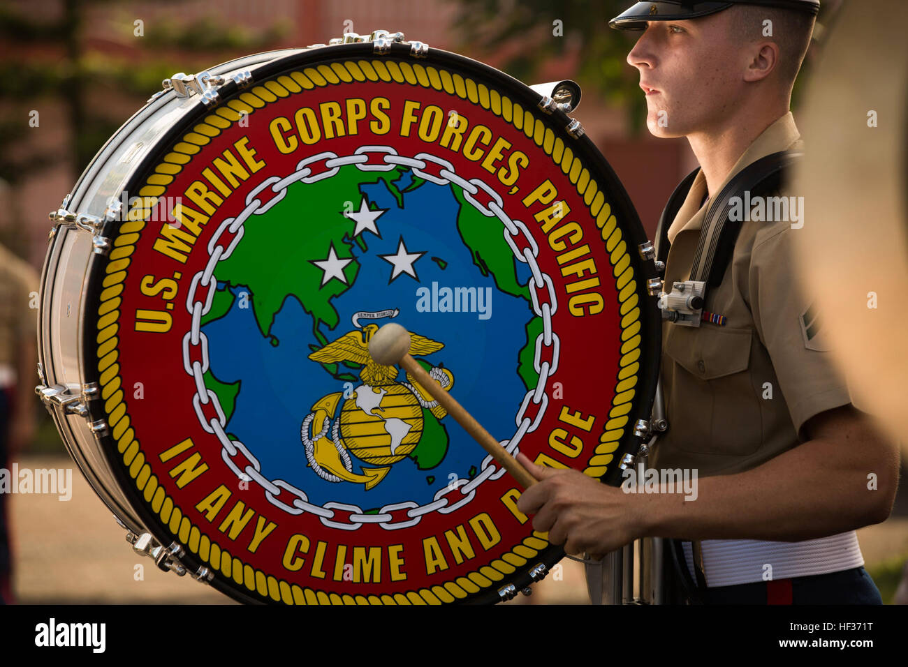 Cpl Colin Burlison U S Marine Corps Forces Pacific Band Performs