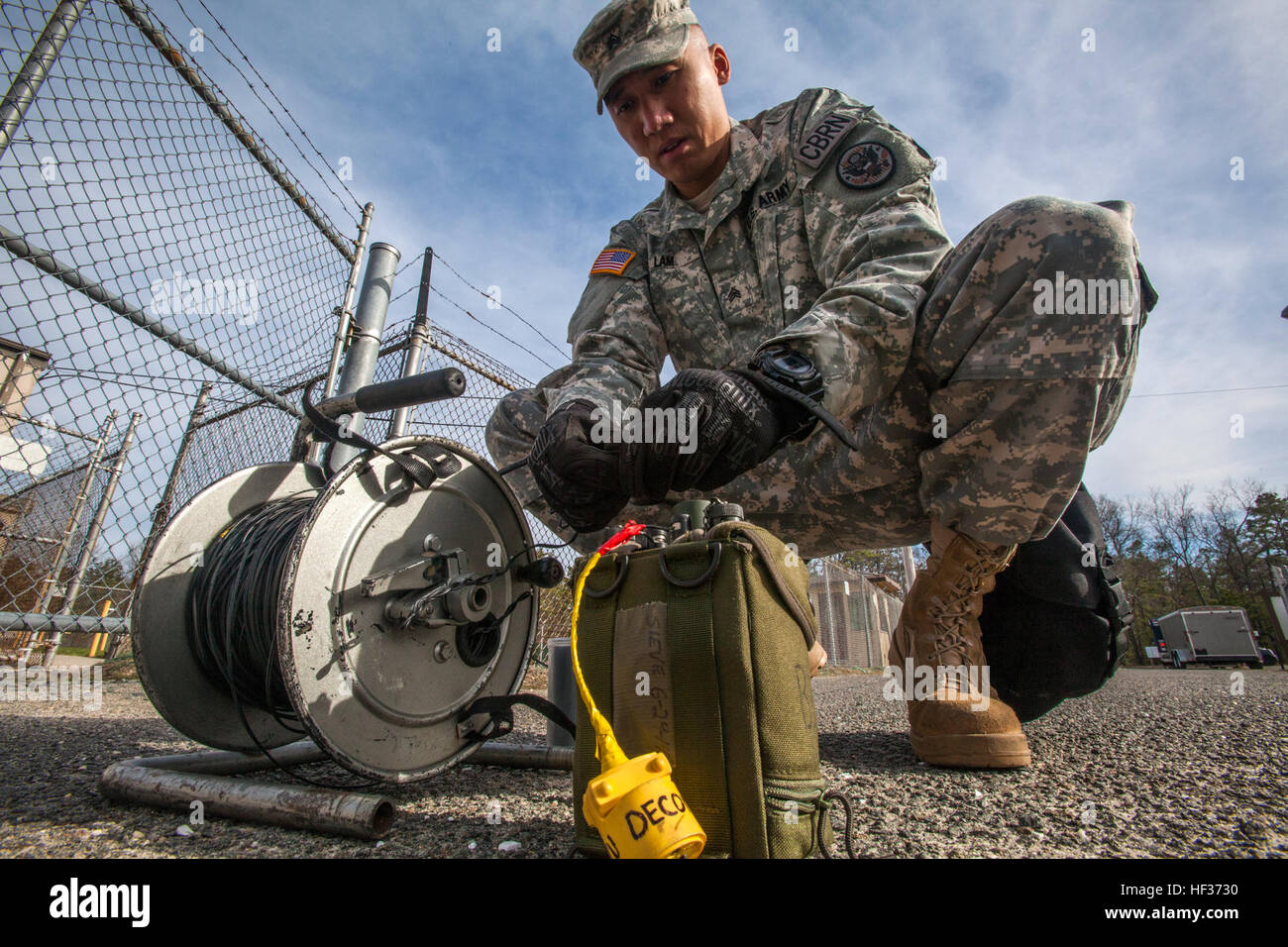 Personnel from the 21st WMD Civil Support Team, New Jersey National ...