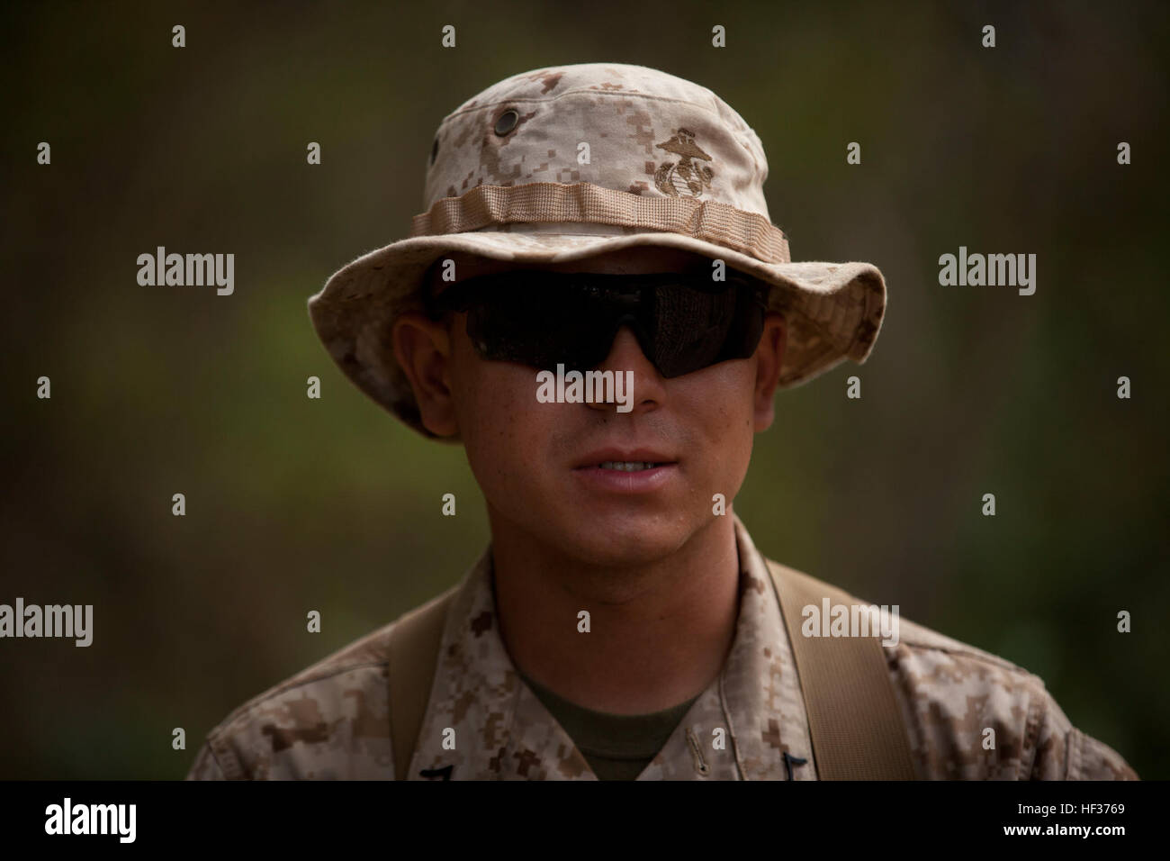 U.S. Marine Corps Pfc. Charles A. Hook, an assaultman assigned to ...