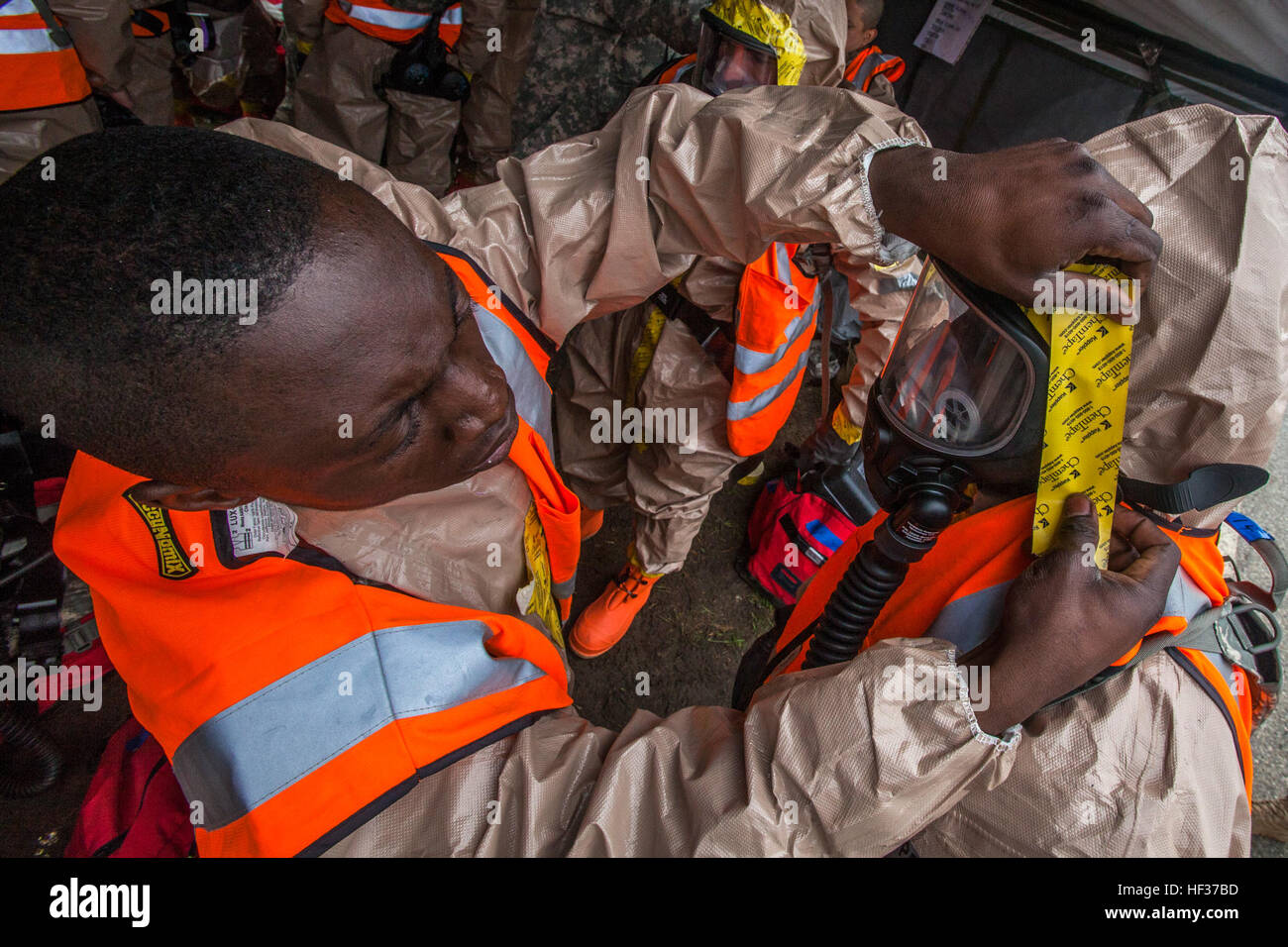 Soldiers with the 2nd-113th Infantry Battalion, 50th Infantry Brigade ...