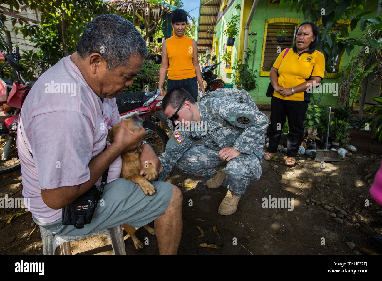 U.S. Army Capt. Andrew Armstrong, veterinarian, Public Health District ...