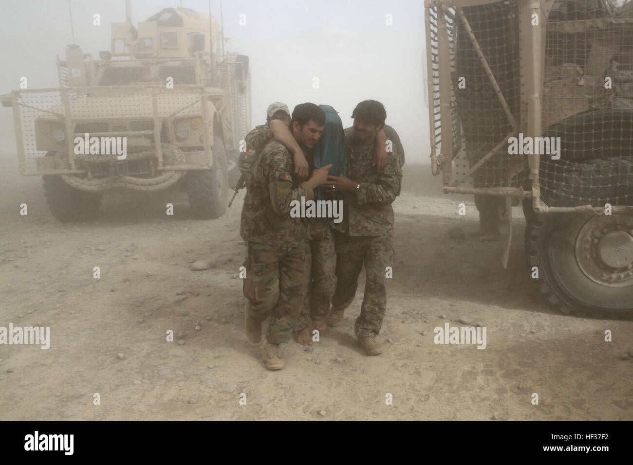Afghan National Army soldiers from 3rd Kandak, 2nd Brigade, 203rd Corps ...