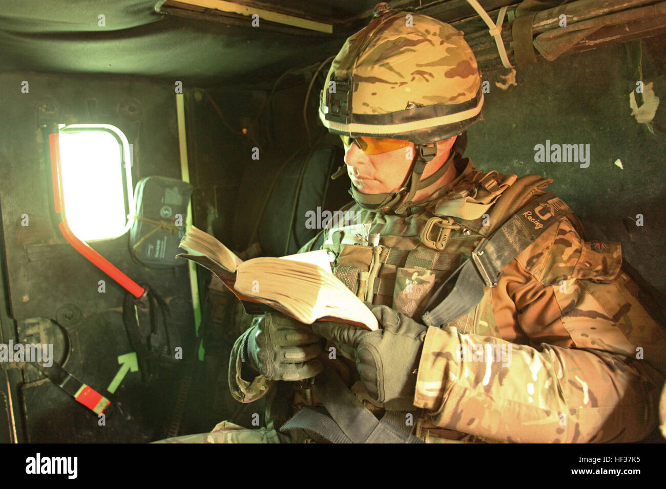 British Army Lt. Col. Adam Griffiths, commander of 5th Battalion Royal ...