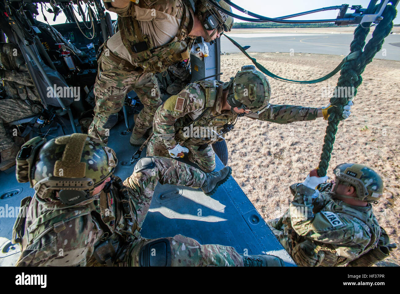 Airmen from the 227th Air Support Operations Squadron and New Jersey ...