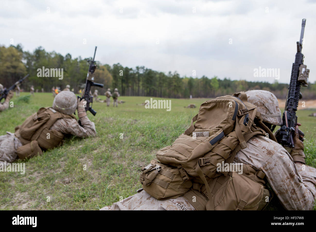 U.S. Marines with Alpha Company, 1st Battalion, 2nd Marine Regiment ...