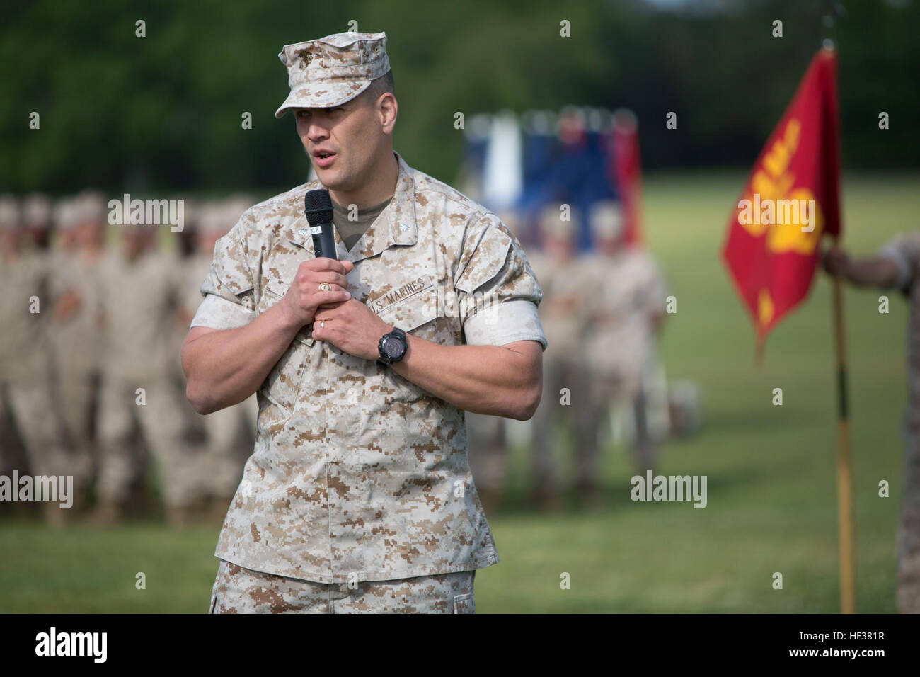 U.S. Marine Corps Lt. Col. Gregory L. Jones, Commanding Officer ...