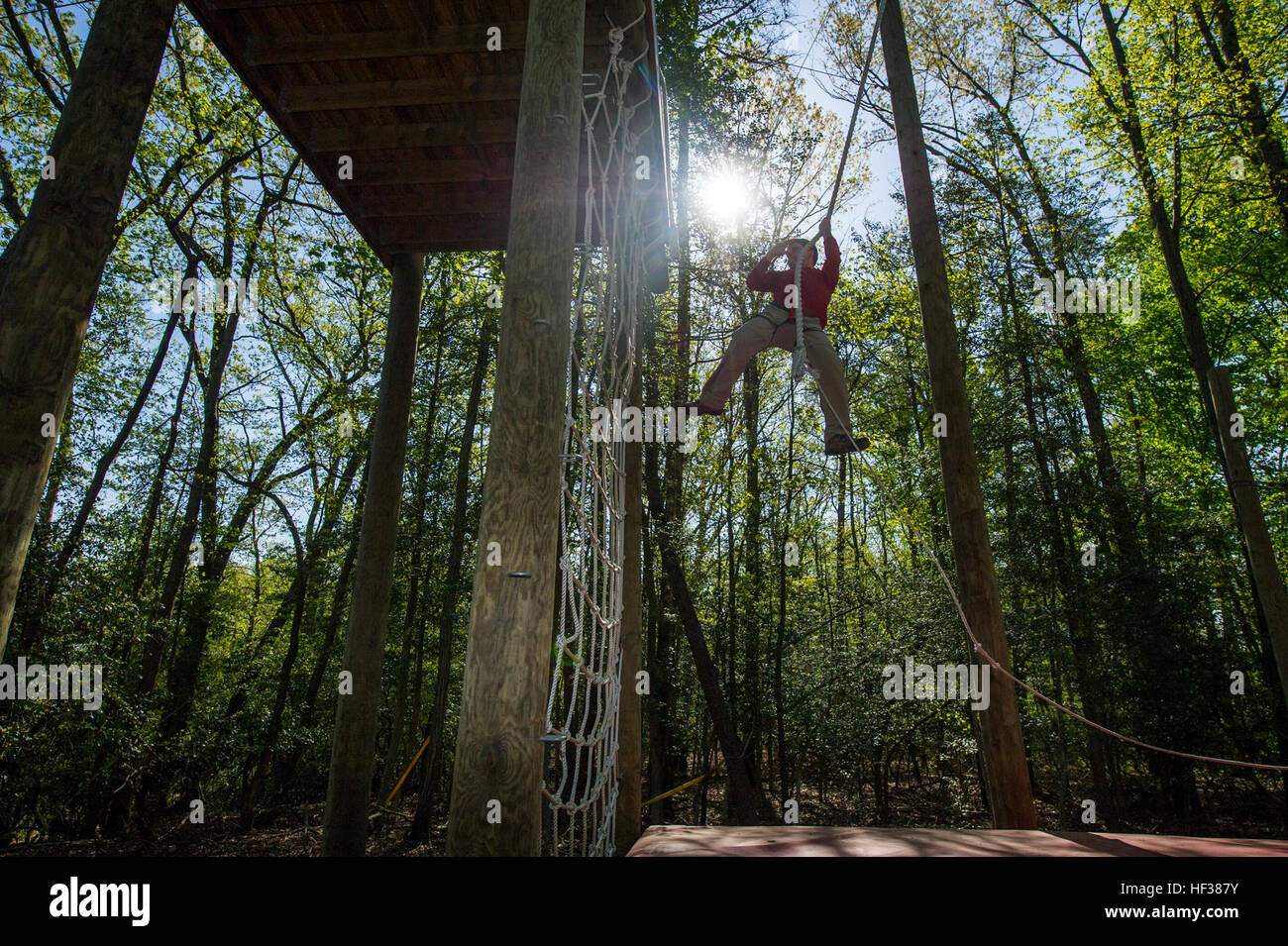 Tarzan course hi-res stock photography and images - Alamy