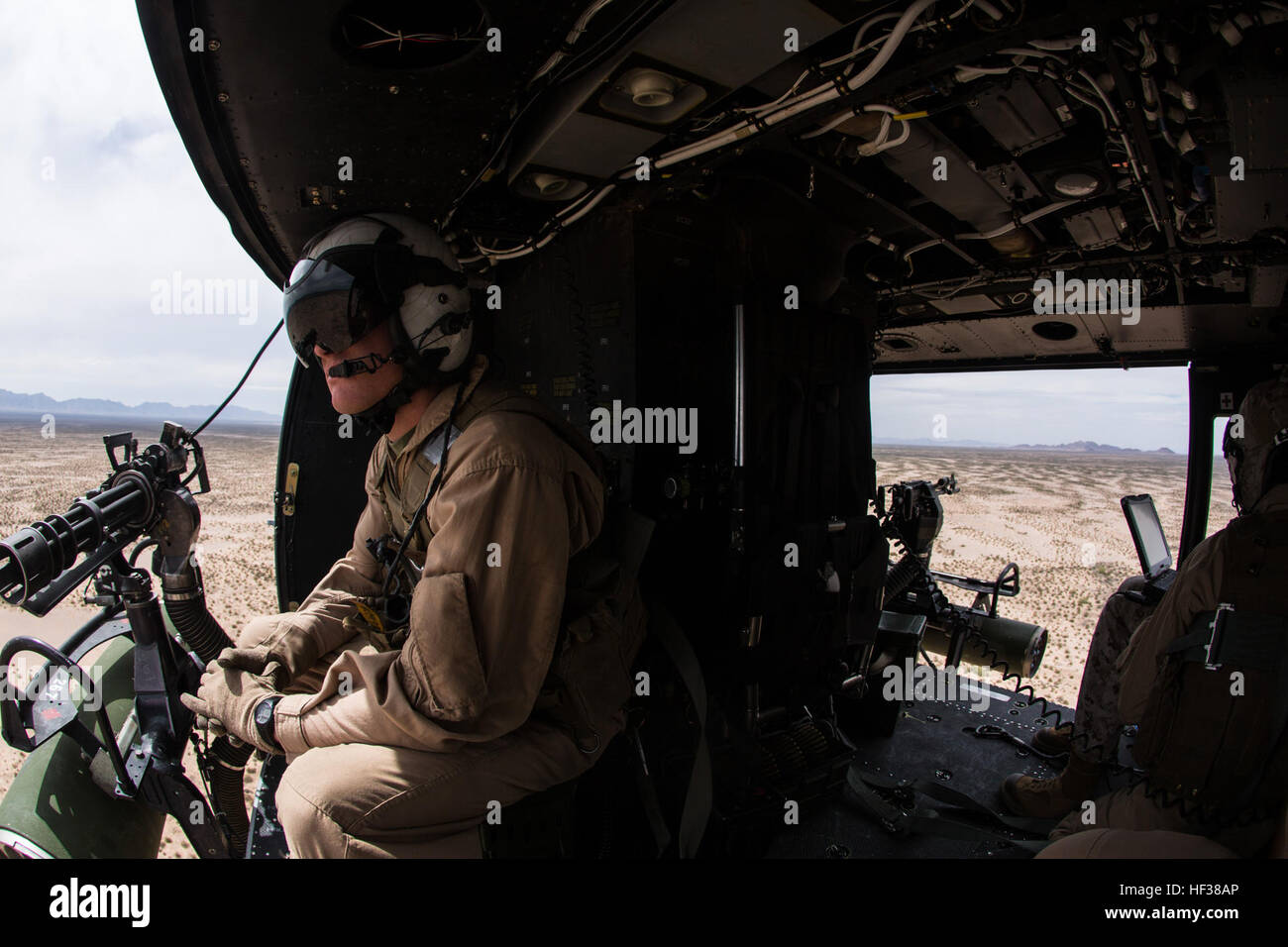 U.S. Marine Corps Cpl. Kyle J. Mohr, a crew chief assigned to Marine ...