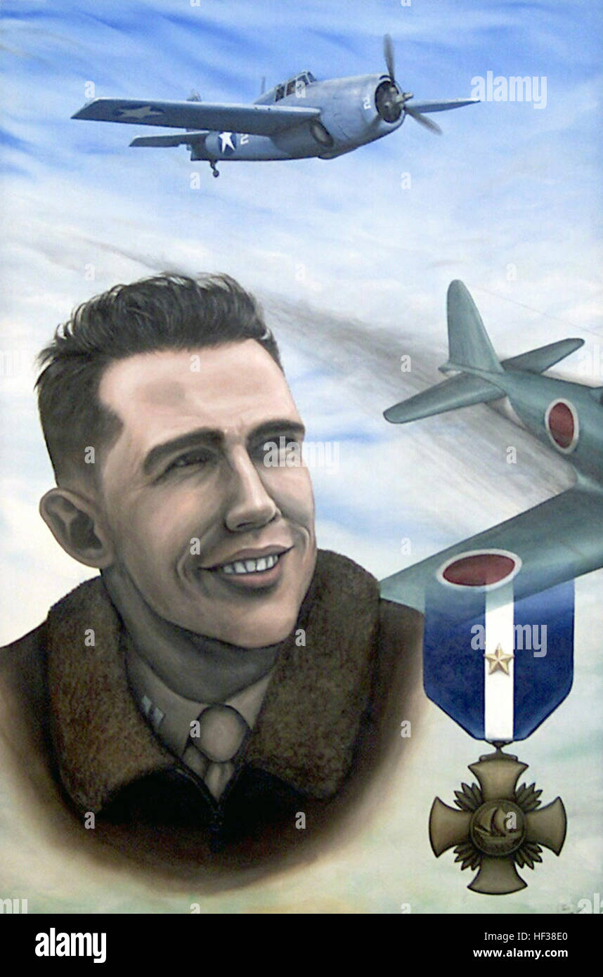 A portrait honoring US Marine Corps (USMC) Captain (CPT) George C ...