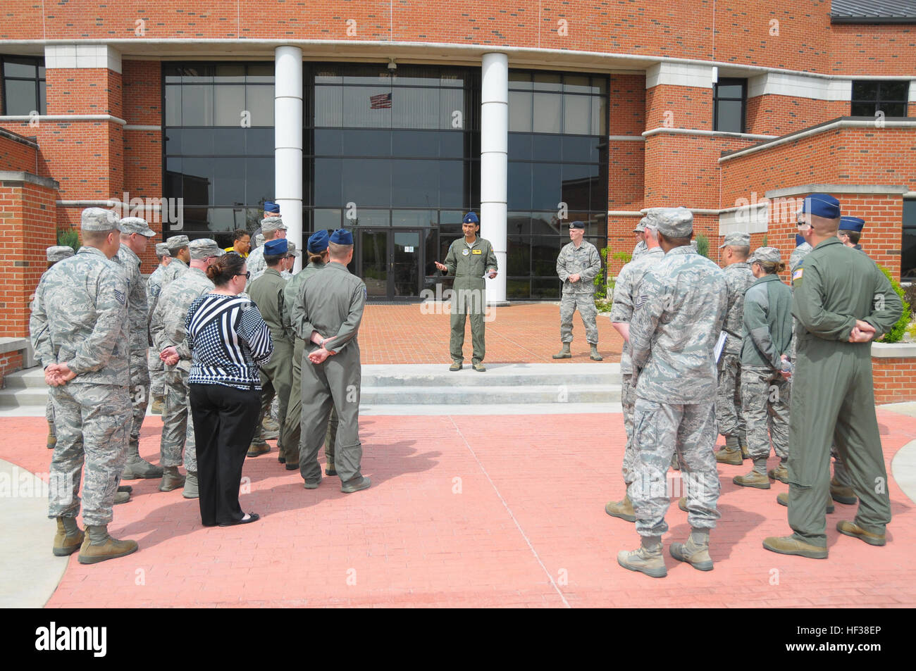 The 906th Air Refueling Squadron held an outdoor memorial walk at Scott ...