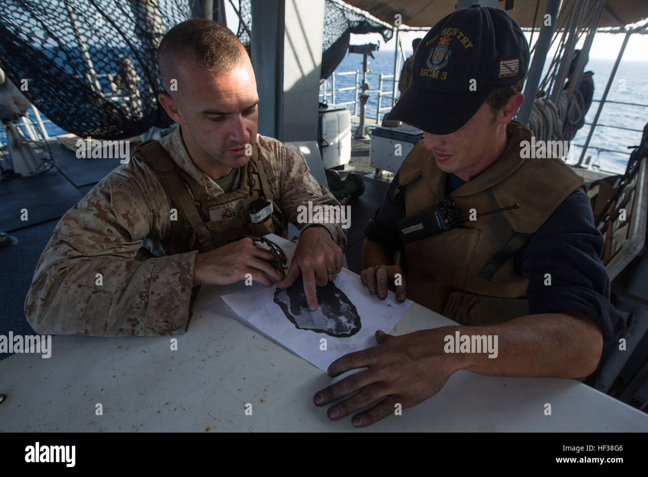 Sergeant Peter Gentry III, left, an anti-tank missileman with Weapons ...