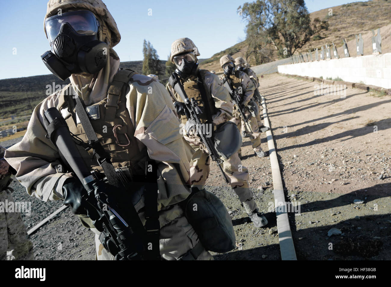 U.S. Marines assigned to Chemical, Biological, Radiological and Nuclear ...