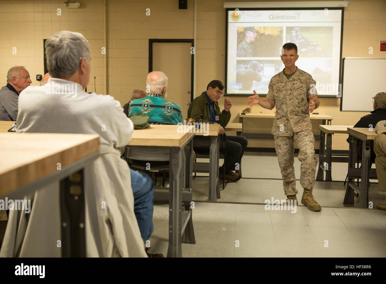 U.S. Marine Corps Col. Jeffrey T. Conner, Commanding Officer of the ...