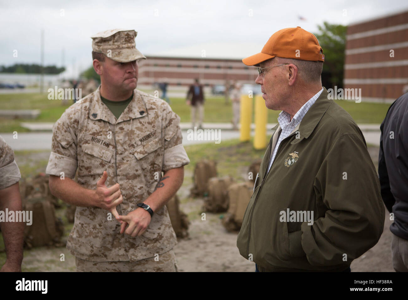 U.S. Marine Corps Sgt. Kevin D. Norton, a Mortarman Instructor with ...