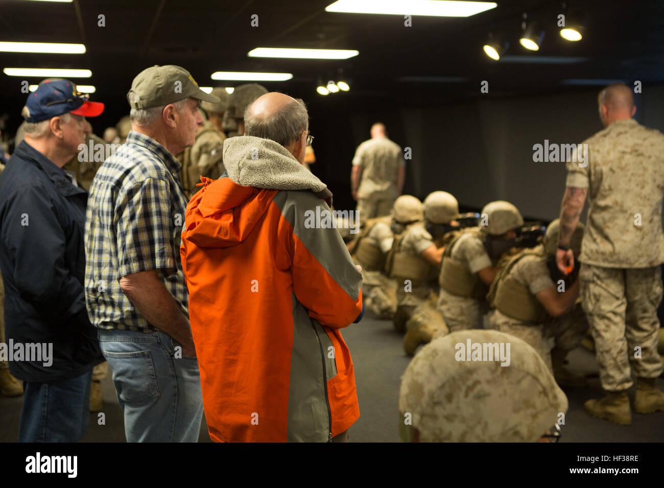 U.S. Marine Corps Veterans observe Infantry Training Battalion (ITB ...