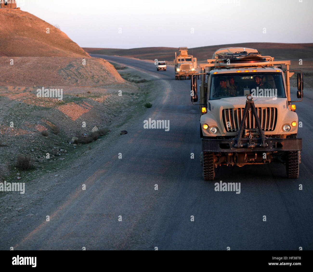 Marines and sailors with the Embedded Partnering Team, Combat Logistics ...