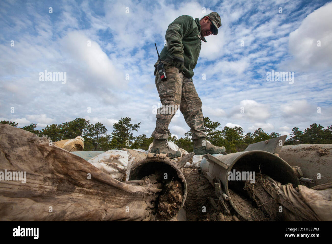 Master Sgt. Dustin Heines, 514th Air Mobility Wing Explosive Ordnance ...