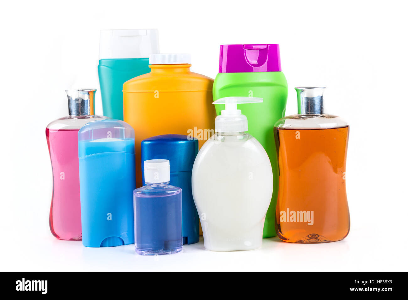 Generic beauty products on white hi-res stock photography and images ...