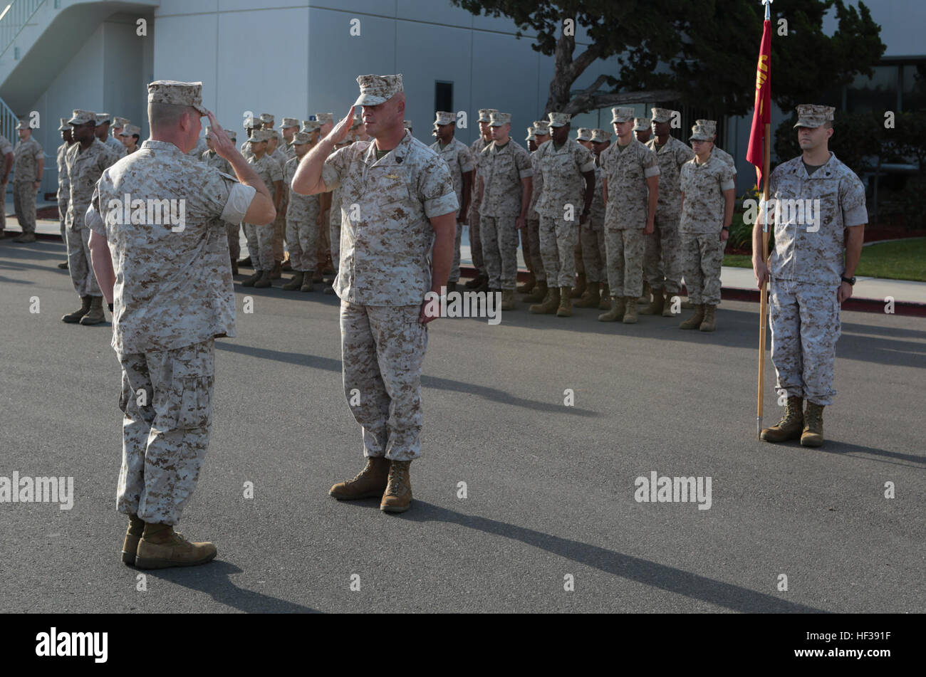 U.S. Marine Corps Sgt. Maj. Ronald Halcovich, Sgt. Maj. of Headquarters ...