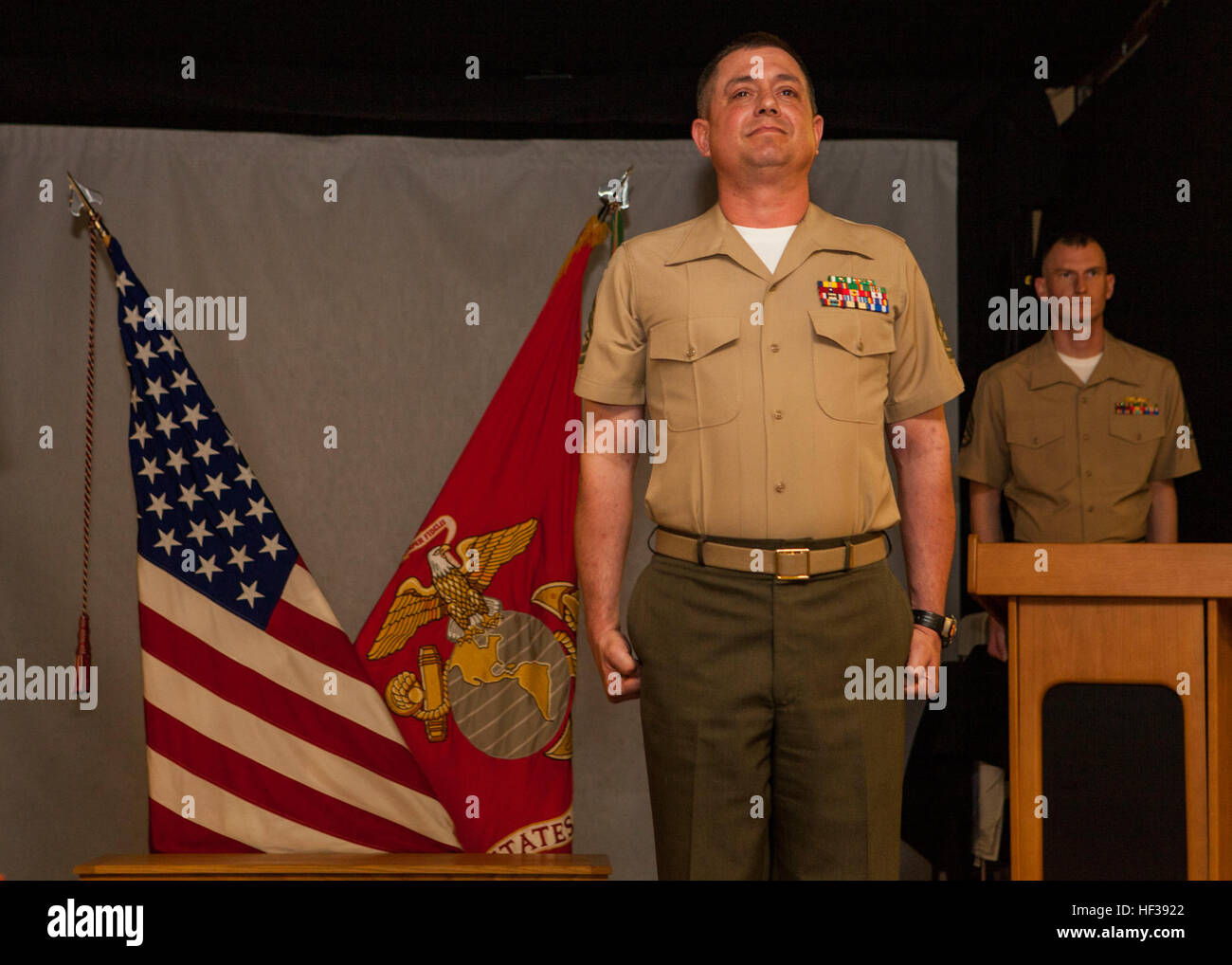 The company gunnery sergeant for headquarters company hi-res stock ...