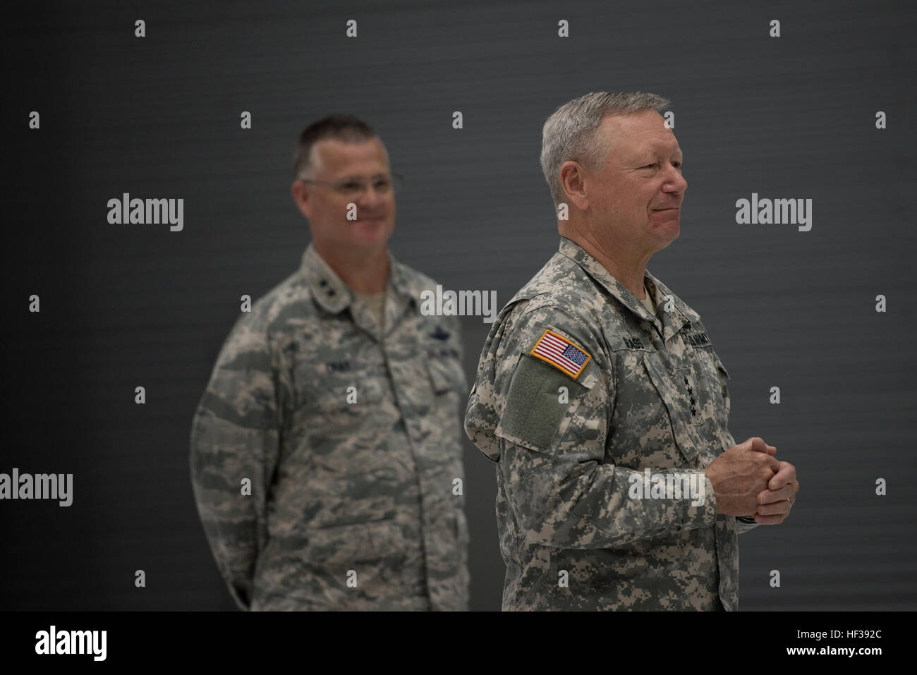 U.S. Army Gen. Frank J. Grass, Chief, National Guard Bureau and Maj ...