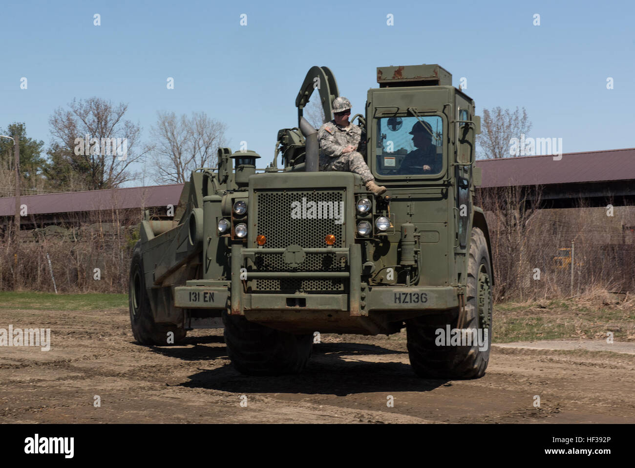 U.S. Army Gen. Frank J. Grass, Chief, National Guard Bureau operates a ...