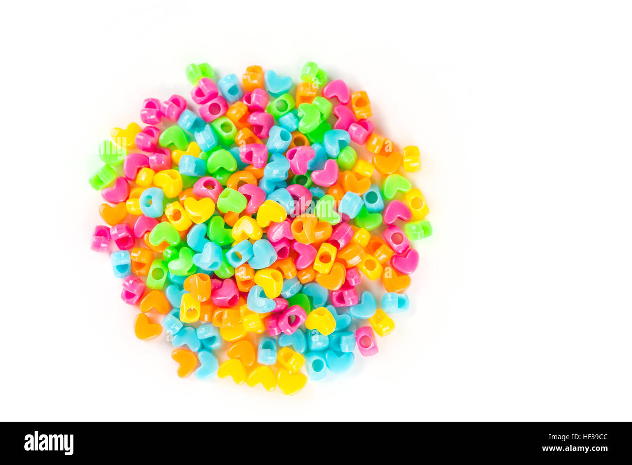Bead necklace craft project Cut Out Stock Images & Pictures - Alamy