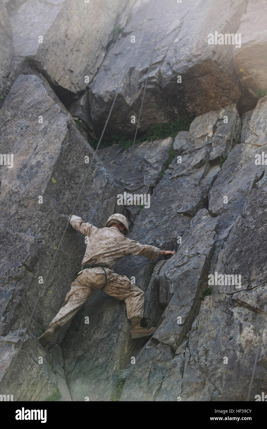 Cpl. Destin L. Ridge, rifleman, Alpha Company, Ground Combat Element ...