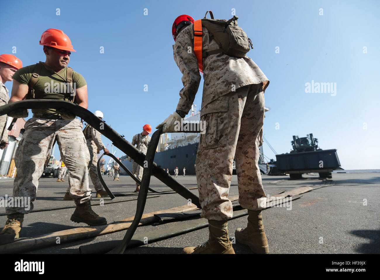 U.S. Marines with 2nd Maintenance Battalion, Combat Logistics Regiment ...