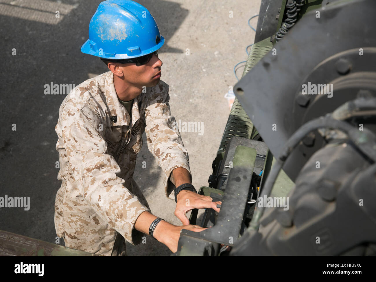 Sgt. Andres Romero Gomez, a vehicle recovery operator with 2nd ...